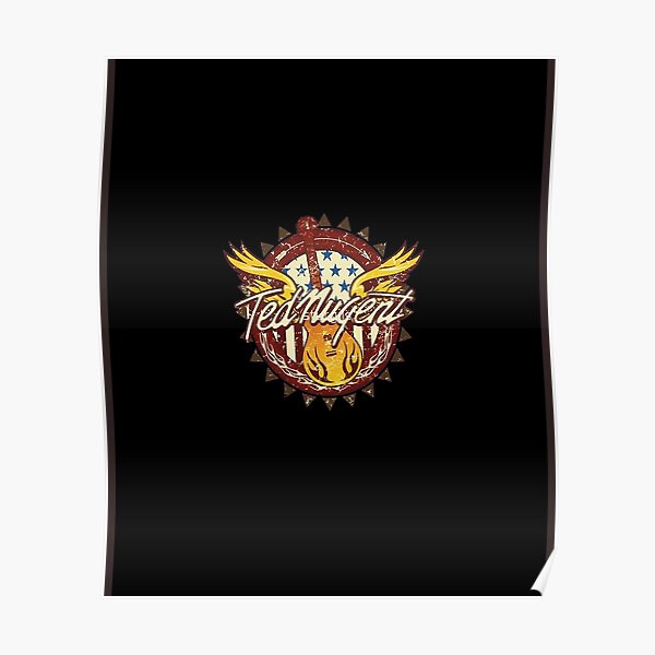 Póster «Mejores logos Theodore Anthony Nugent (ted nugent) es un ...