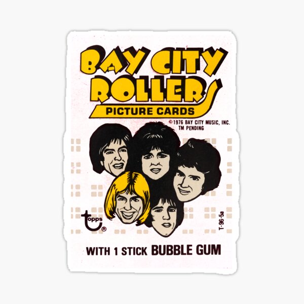 "Bay City Rollers Saturday Night" Sticker by samddyj98 | Redbubble
