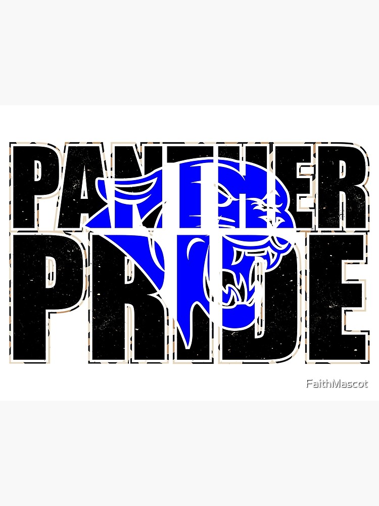 "Panther Pride Mascot Retro Basketball Volleyball Football Baseball ...