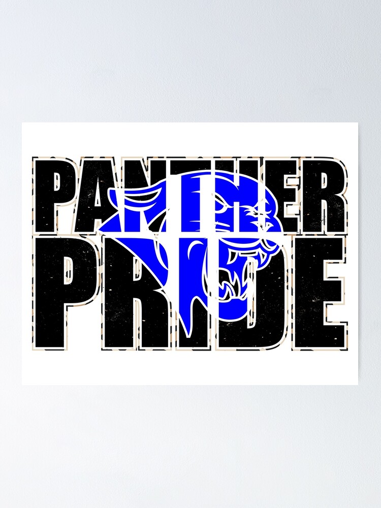 "Panther Pride Mascot Retro Basketball Volleyball Football Baseball ...