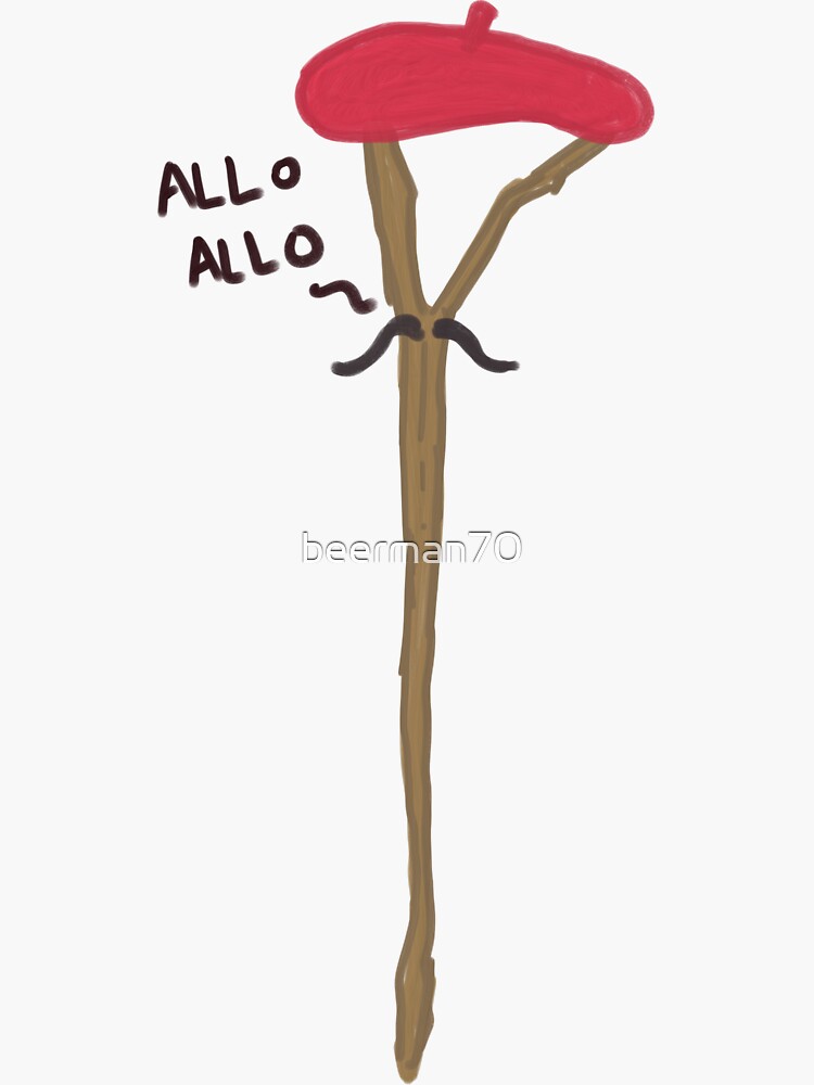 "French stick" Sticker by beerman70 | Redbubble
