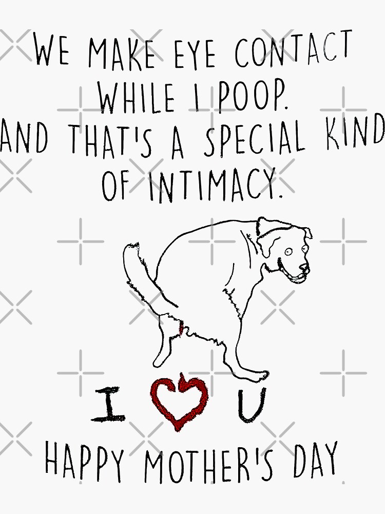 "We Make Eye Contact While I Poop And Thats A Special Kind Of Intimacy ...