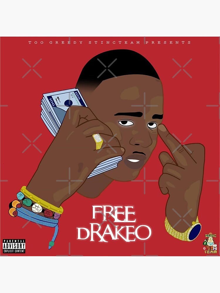 "The Drakeo the Ruler Mystery Revealed" Sticker for Sale by ...