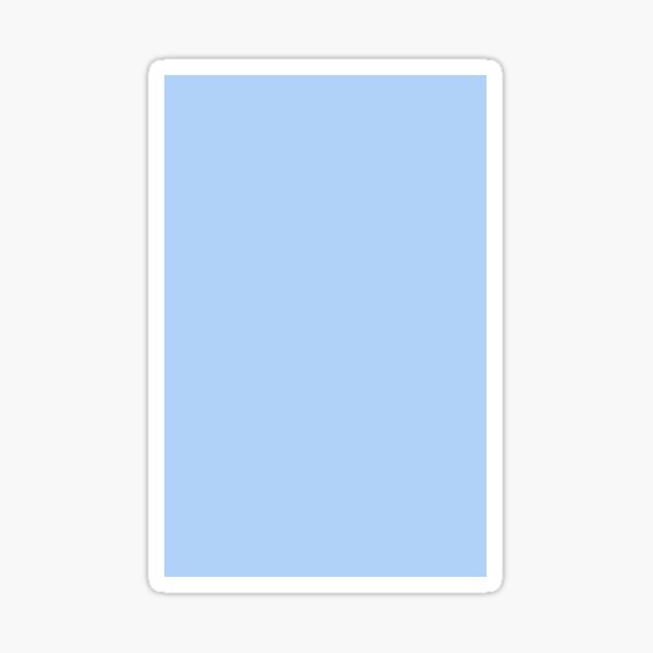"sky blue phone case" Sticker by blue-chat | Redbubble