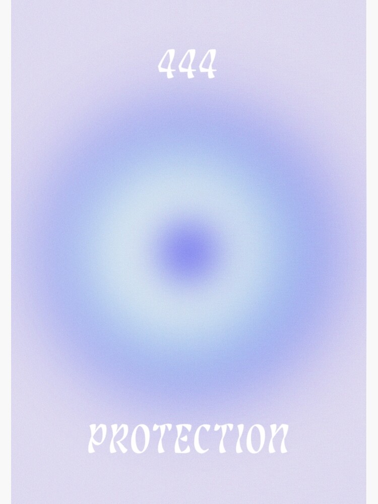 "444 • Protection" Poster for Sale by ExtraPeppers | Redbubble