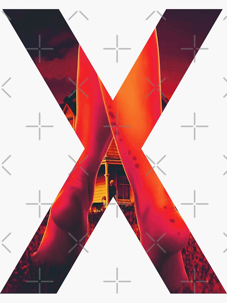 "X" Sticker for Sale by SilvaDesigns | Redbubble