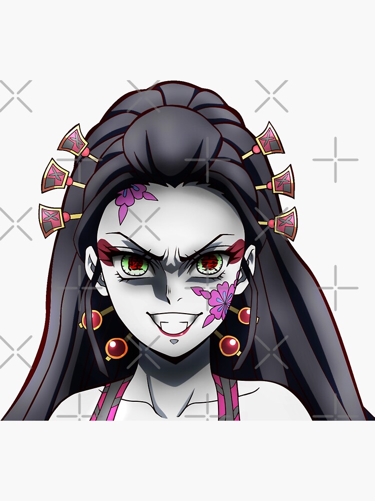 "Daki waifu kimetsu" Sticker by darkerart | Redbubble