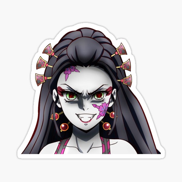 "Daki waifu kimetsu" Sticker by darkerart | Redbubble
