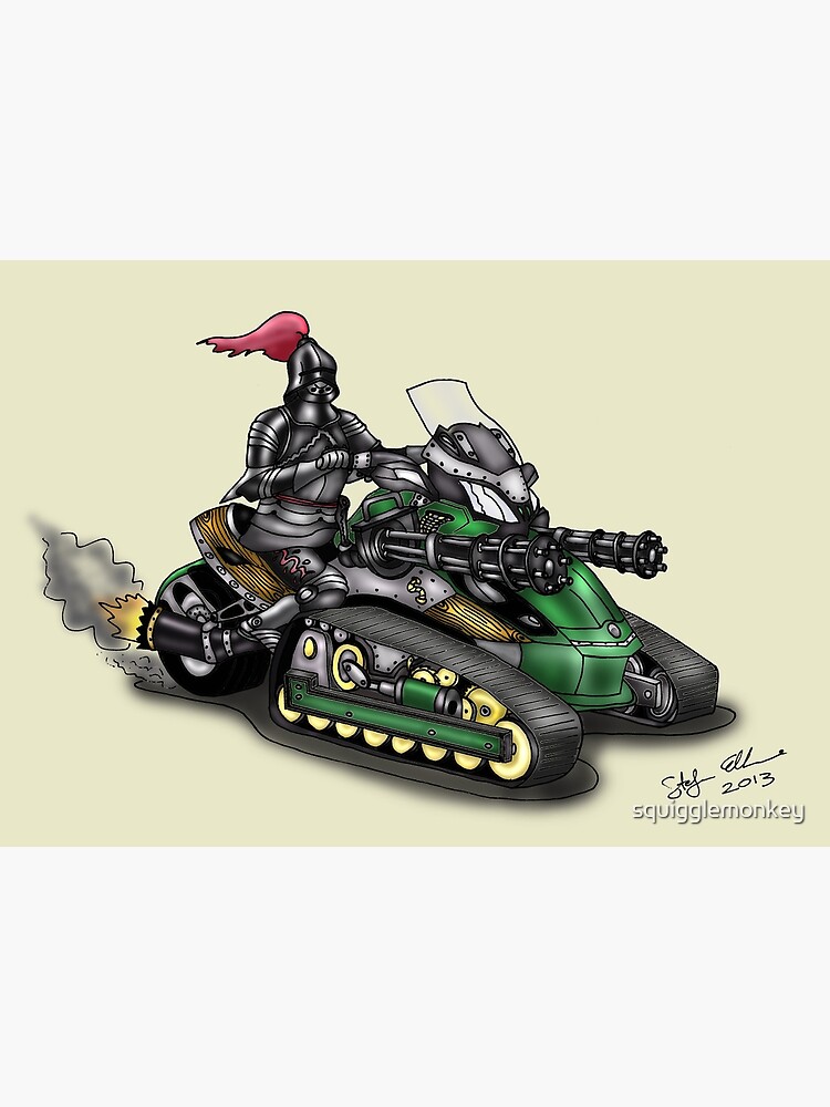 "STEAMPUNK 'CAN AM' SPYDER STYLE KNIGHT RIDER MOTORCYCLE" Poster for ...