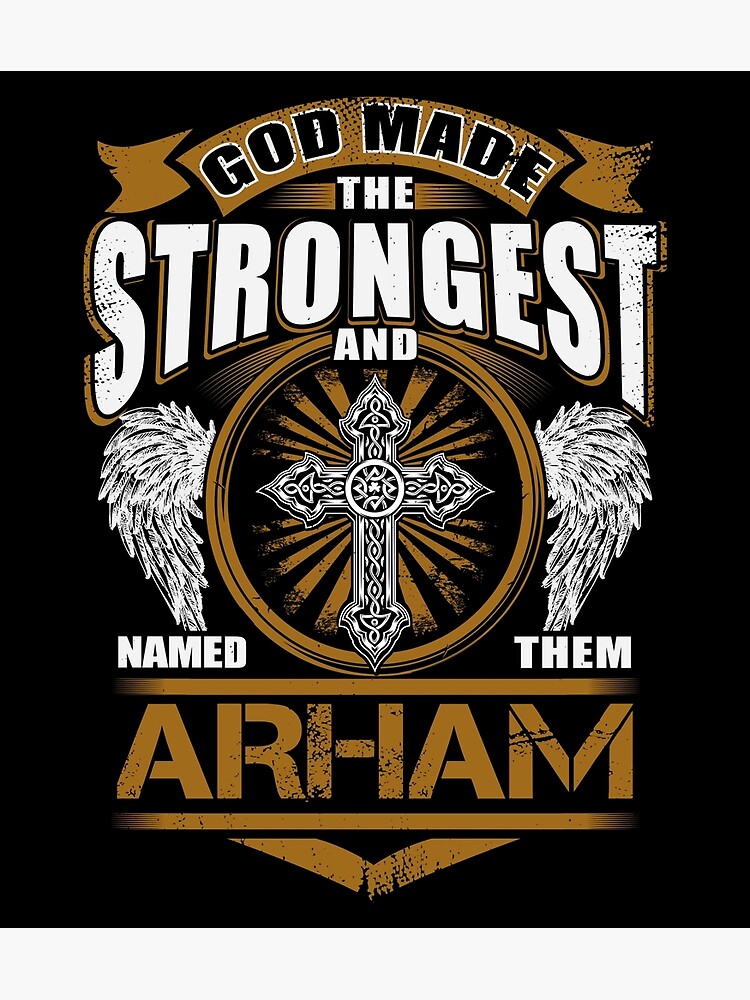 Arham Name Logo