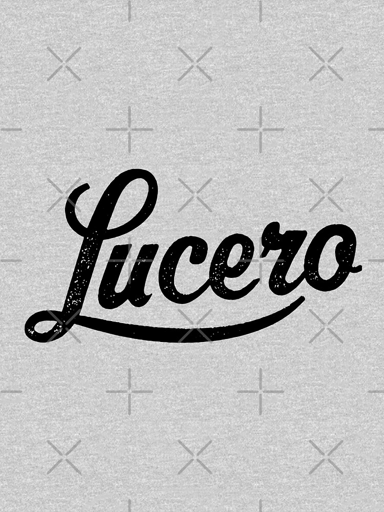 "Lucero Band Text Logo" T-shirt for Sale by LYLEESTORE | Redbubble ...