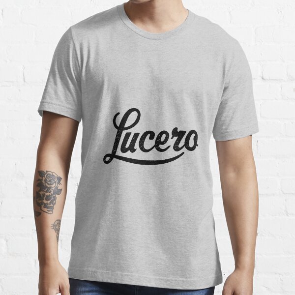"Lucero Band Text Logo" T-shirt for Sale by LYLEESTORE | Redbubble ...