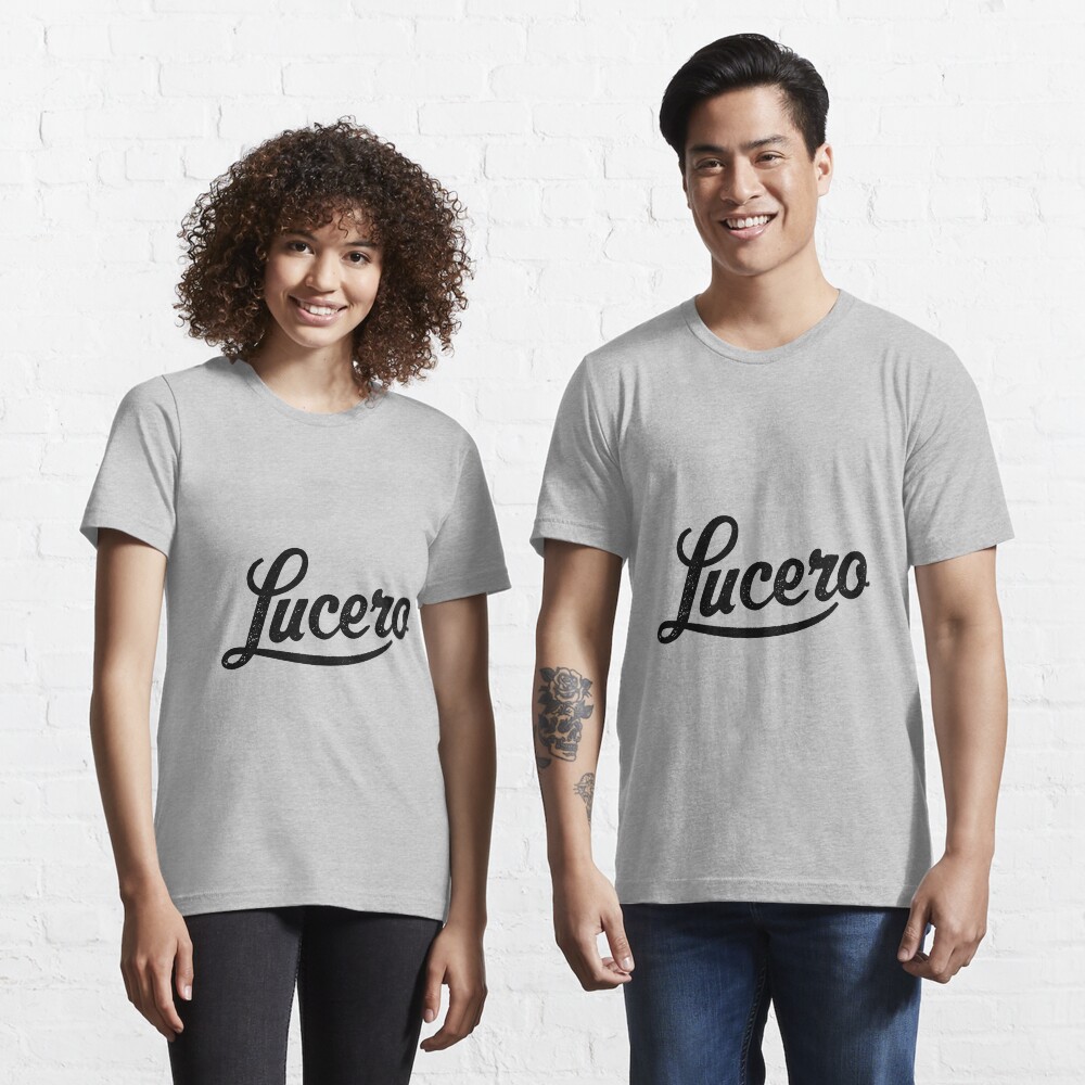 "Lucero Band Text Logo" T-shirt for Sale by LYLEESTORE | Redbubble ...