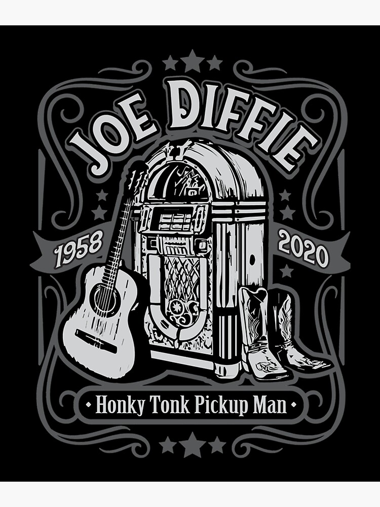 "Joe Diffie You Should Never Make Music Vintage Retro807" Poster for ...