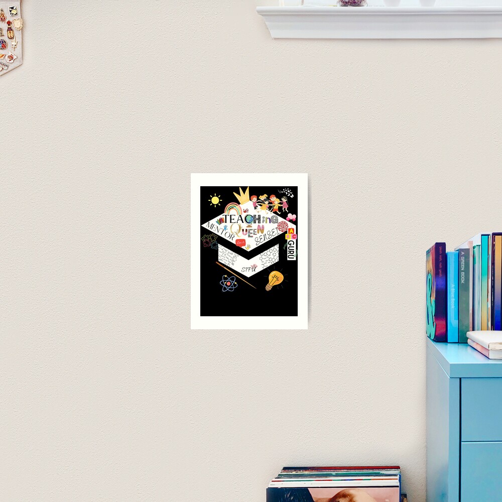 Lámina artística «Enseñando a Queen Sensei para maestras Mujeres ...