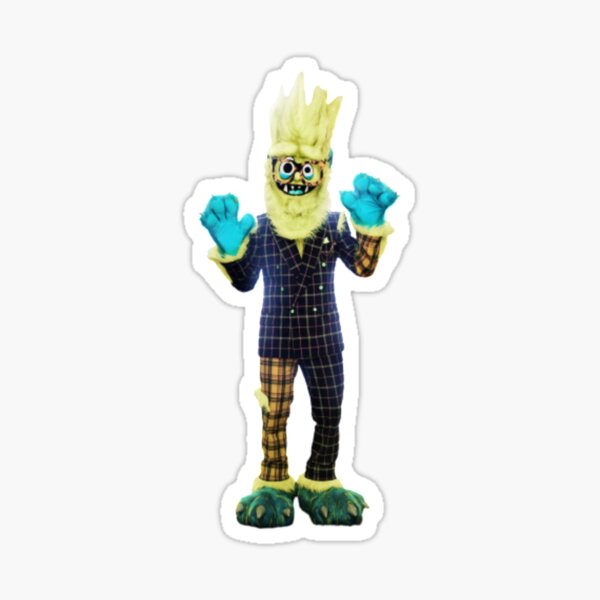 "Masked Singer US Season 2 Costume - Thingamajig " Sticker by ...