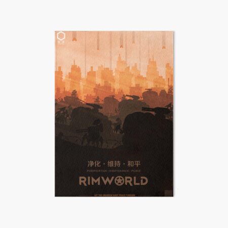 "Rimworld Planet Poster" Art Board Print by sallycoch | Redbubble