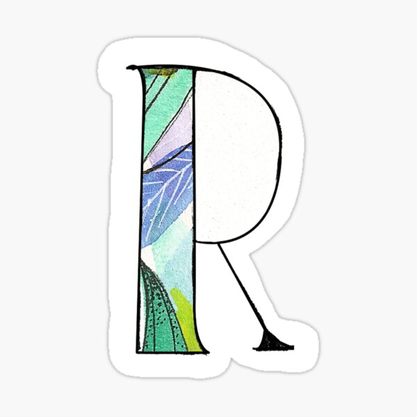 Letter R Stickers | Redbubble
