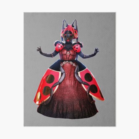 "Masked Singer US Season 2 Costume - Ladybug " Art Board Print for Sale ...