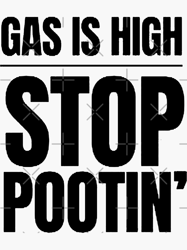 "STOP POOTIN' TEE - anti Putin, love ukraine" Sticker by joeistan ...