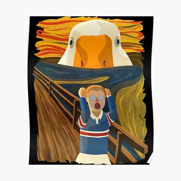 "The Honk - Goose - The Scream Famous Painting Parody, Untitled, Meme ...
