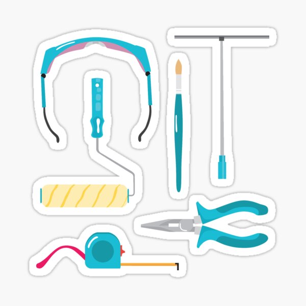 "Hardware Stickers 2" Sticker by ufy-designcr | Redbubble