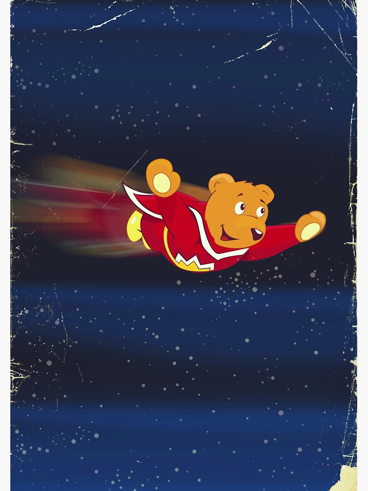 "Superted" Sticker for Sale by vectorwebstore | Redbubble