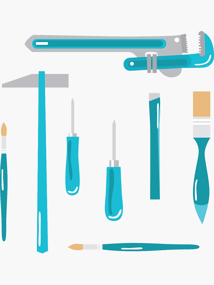 "Hardware Stickers 5" Sticker by ufy-designcr | Redbubble