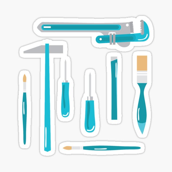 "Hardware Stickers 5" Sticker by ufy-designcr | Redbubble