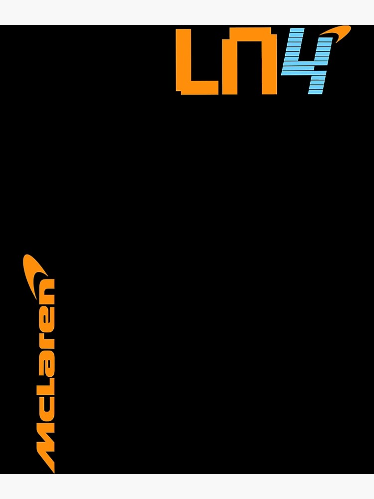 "Formula 1 LN4 Lando Norris Essential" Poster for Sale by ...