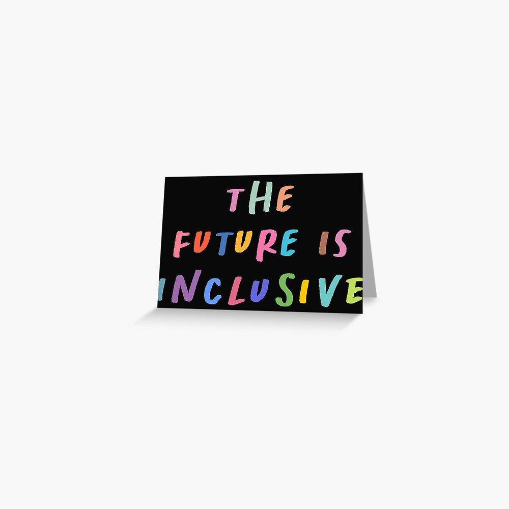 "The Future Is Inclusive, The Future Is Inclusive Decal, Inclusivity ...