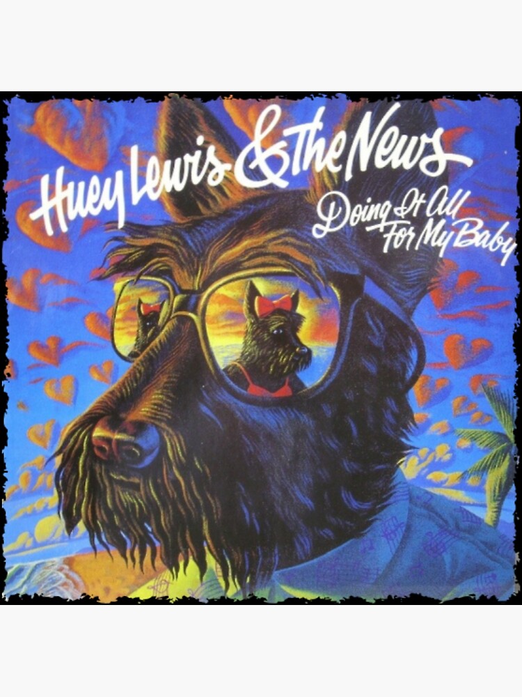 "HUEY LEWIS AND THE NEWS" Poster for Sale by ElzaSchumm | Redbubble