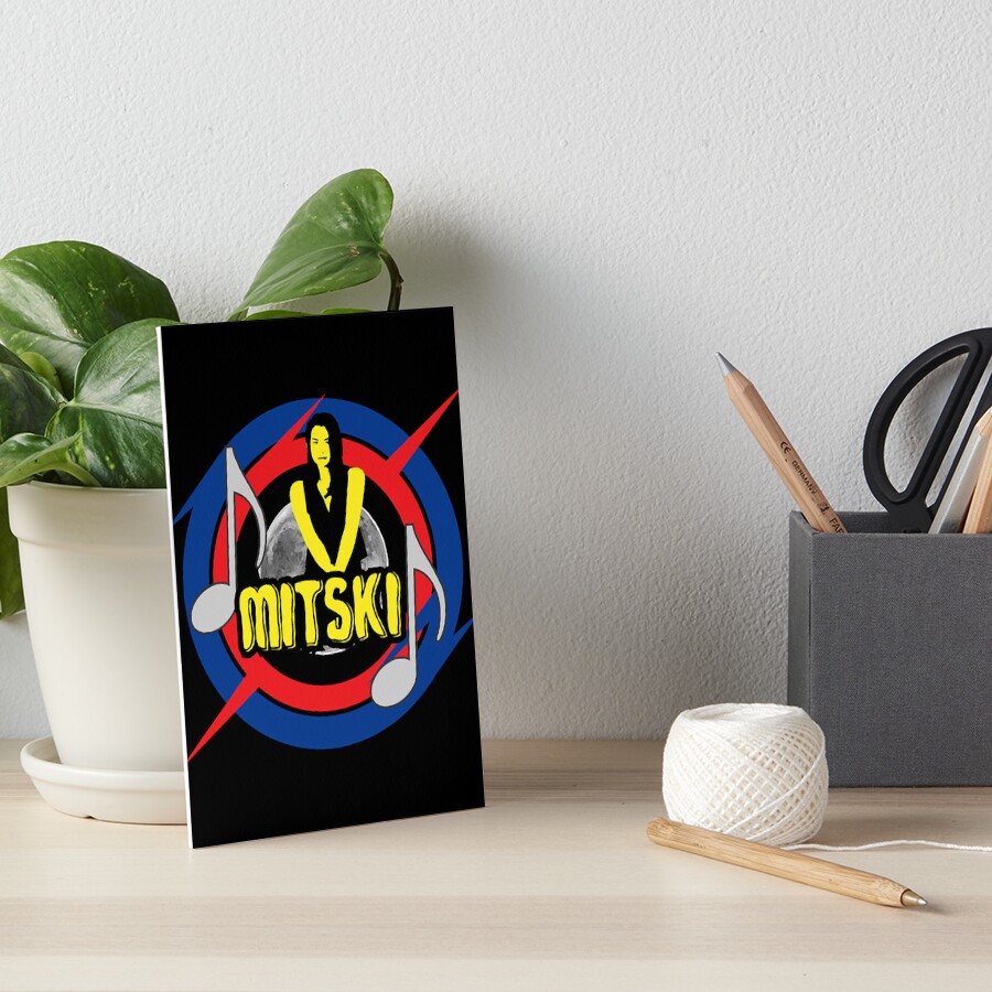 "Mitski Name Style " Art Board Print for Sale by PaulWat7106467 | Redbubble