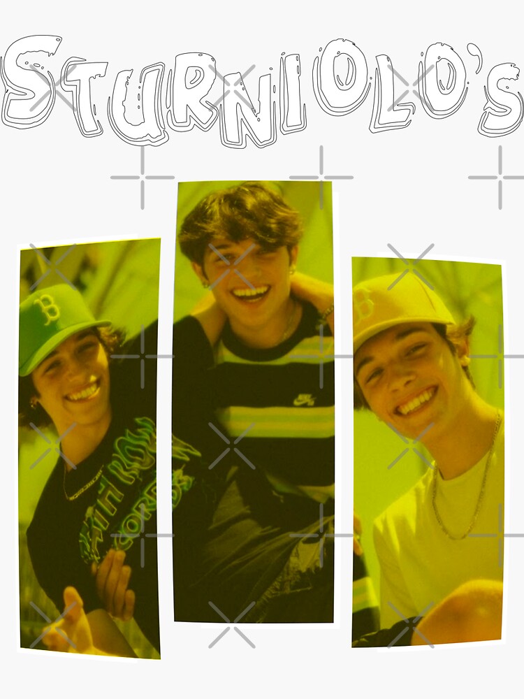 "sturniolo triplets | sturniolos" Sticker by Grafik0 | Redbubble