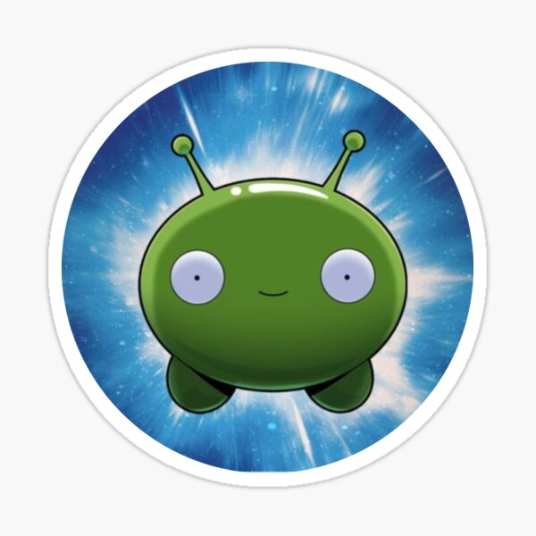 "Final space" Sticker by KROKOTON | Redbubble
