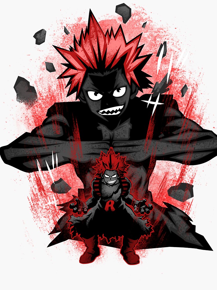 "Hero Red Riot" Sticker by lopezqe737 | Redbubble