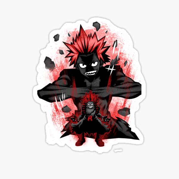 "Hero Red Riot" Sticker by lopezqe737 | Redbubble