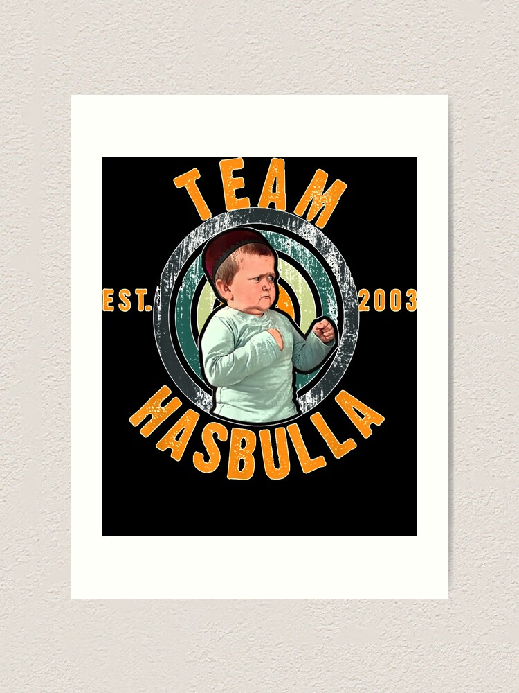 "Hasbulla - Funny Hasbulla Hasbullah smile " Art Print for Sale by ...