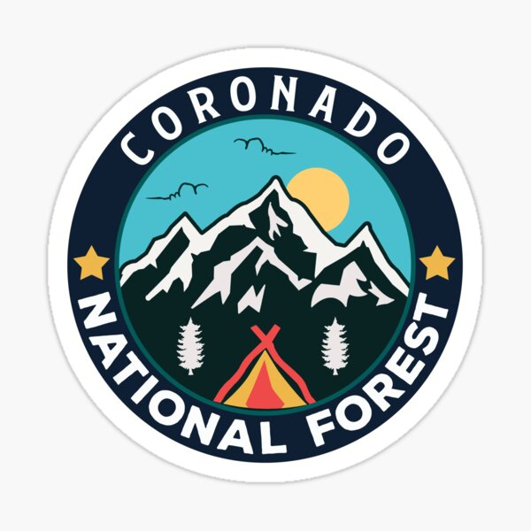 "Coronado National Forest" Sticker by Artist-Sign | Redbubble