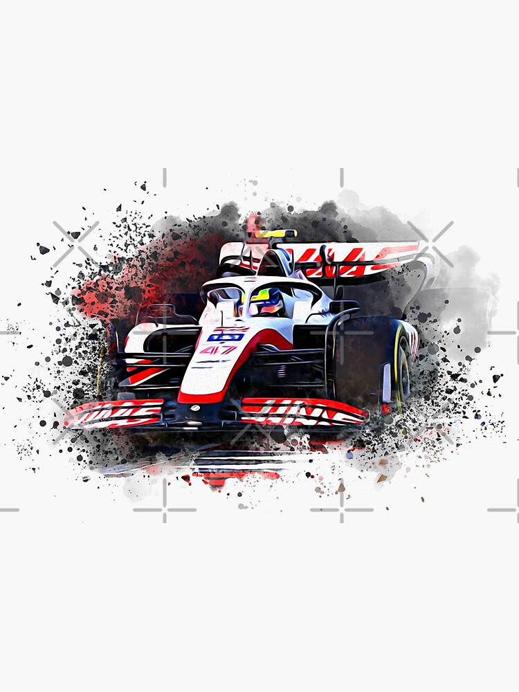 "HAAS F1 2022 - Haas F1 Team Merchandise Classic T-Shirt" Sticker for ...