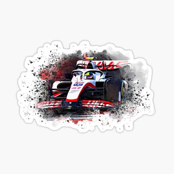 "HAAS F1 2022 - Haas F1 Team Merchandise Classic T-Shirt" Sticker for ...