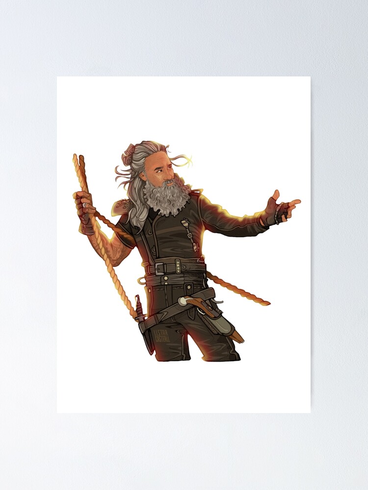 "Ed Teach hold the rope" Poster for Sale by NeelyClock | Redbubble