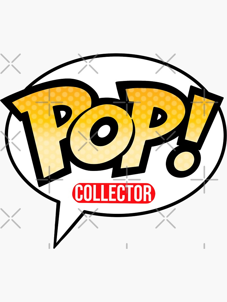 "Pop! Collector" Sticker for Sale by Thecraftycat | Redbubble