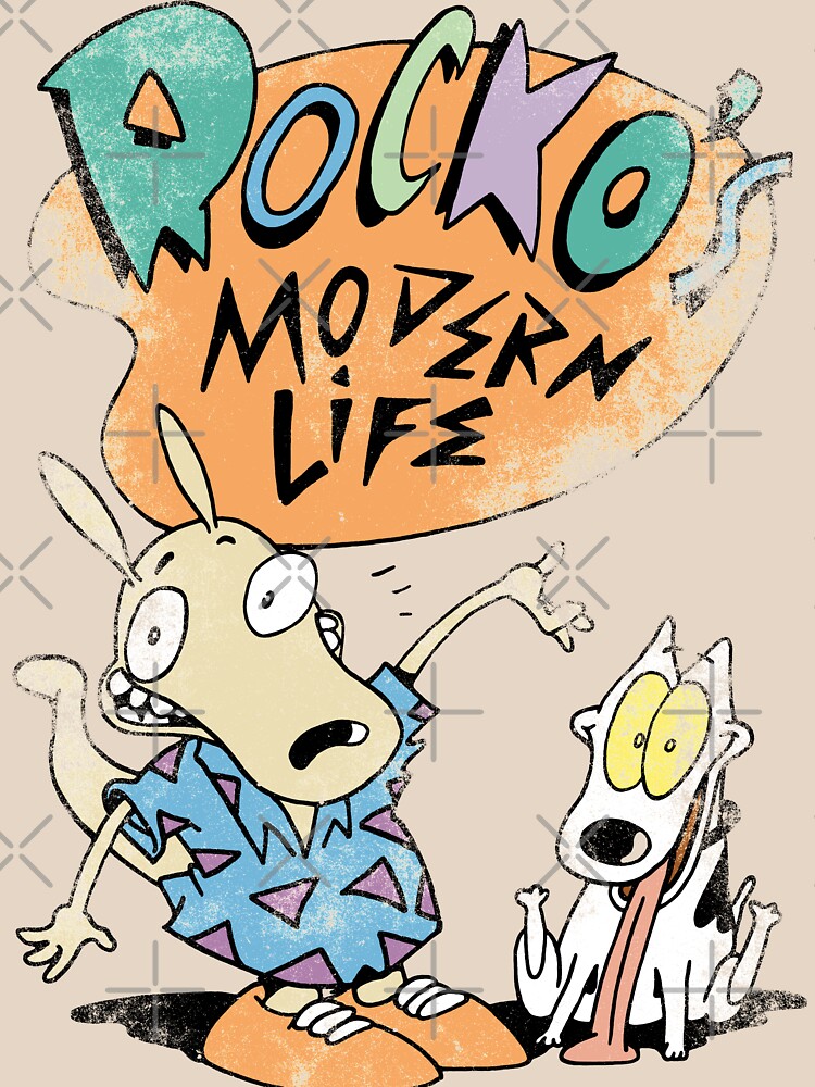 "Rocko's Modern T-Shirt" T-shirt for Sale by MakeWayGFX | Redbubble ...