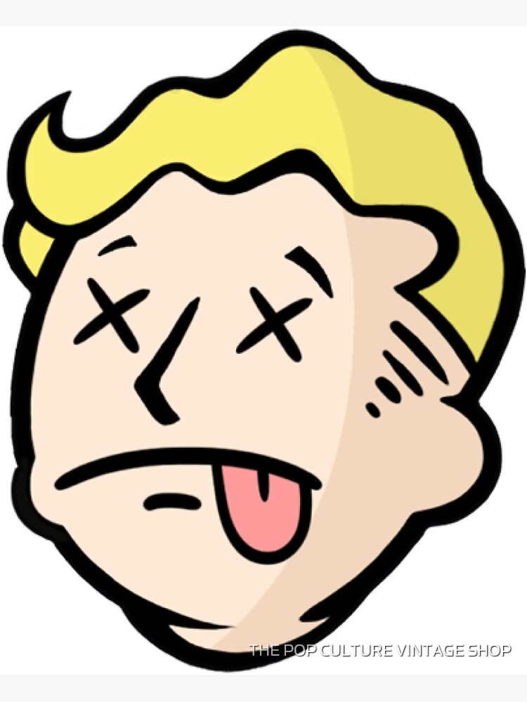 "Dead Vault Boy" Poster for Sale by bnatiez | Redbubble