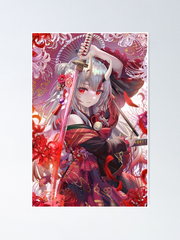 "Nakiri Ayame - Yo Dazo - Hololive" Poster von FaiqaIftikhar22 | Redbubble