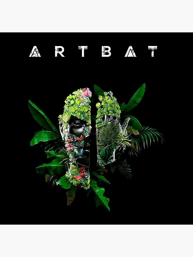 "artbat music poster" Sticker by monteeckert | Redbubble