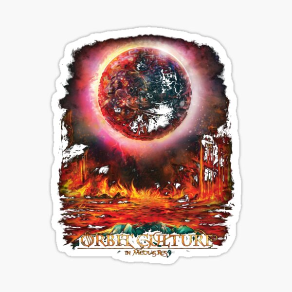 "ORBIT CULTURE" Sticker for Sale by VerlaKulas | Redbubble