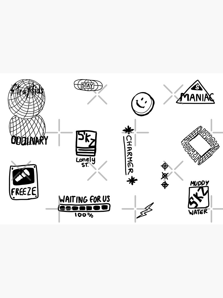 " *Order Large/Extra Large Size* STRAY KIDS - ODDINARY song doodles ...