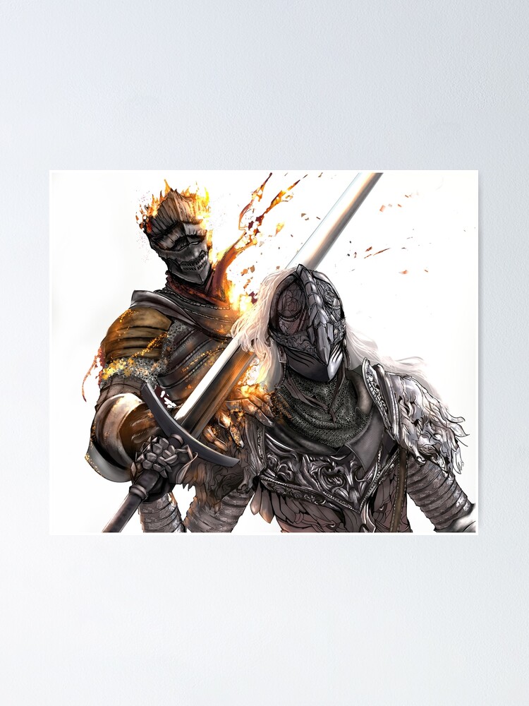 "Ashen One And The Tarnished" Poster by DanilaStore | Redbubble